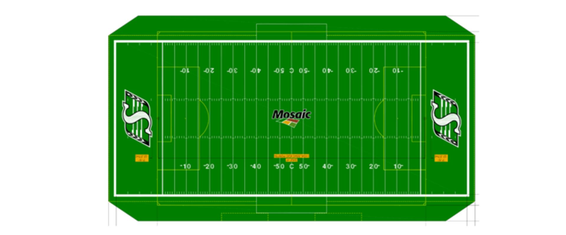 FieldTurf Installation Begins at New Mosaic Stadium - FieldTurf