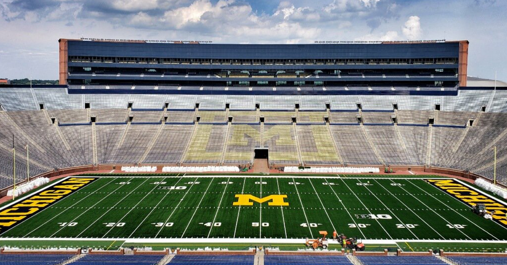 The Trusted Surface of Michigan Stadium Since 2003Create random ...